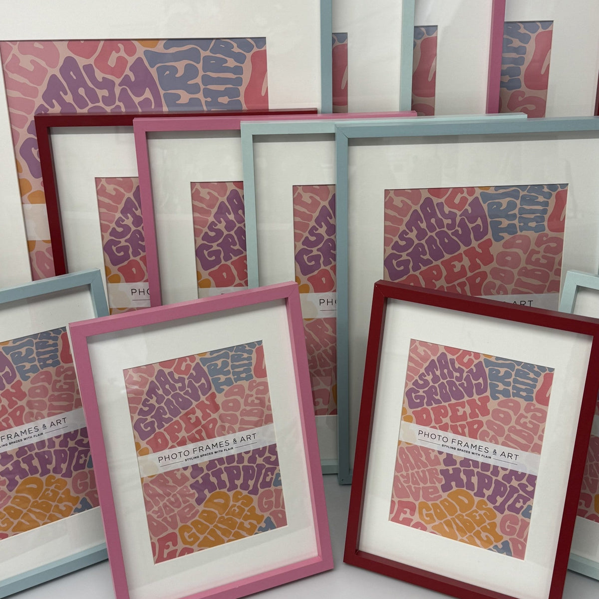 Colourful photo frames and art ideas for stylish home walls | PF&A ...