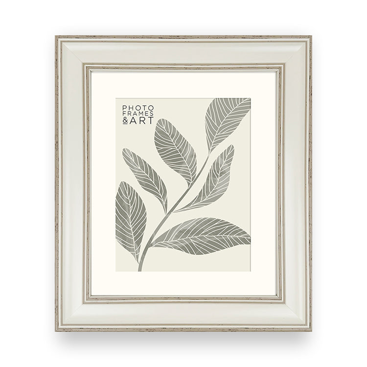 Everyday 12x10 Photo Frame With Mount | Madison Cream – Photo Frames & Art