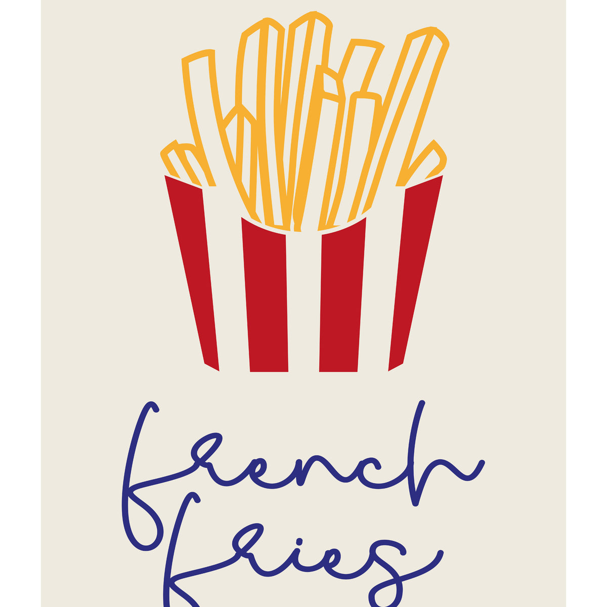 French Fries | Iouni – Photo Frames & Art