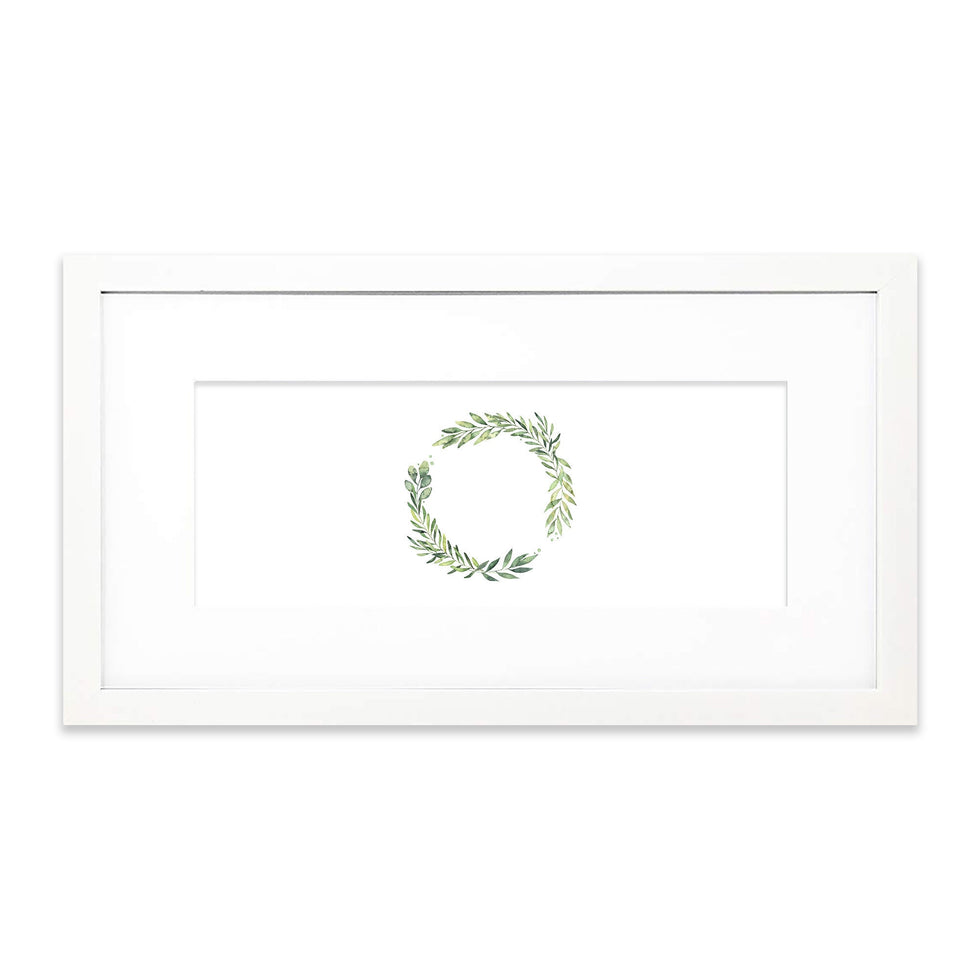 Oxford Photo Frame 16x9" For 12X5" With Bright White Mount – Photo ...
