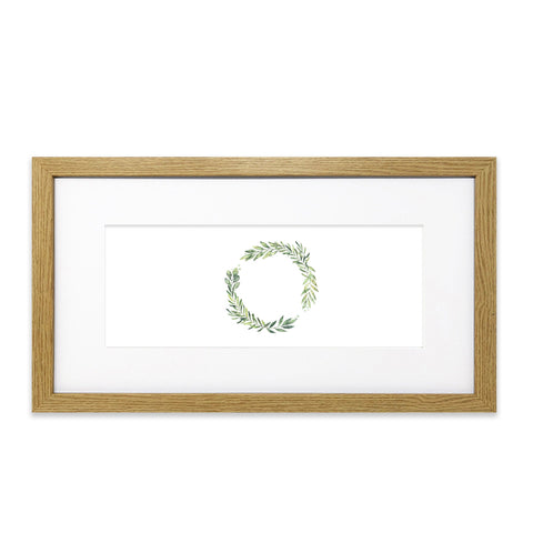 Oxford Photo Frame 16x9" For 12X5" With Bright White Mount – Photo ...